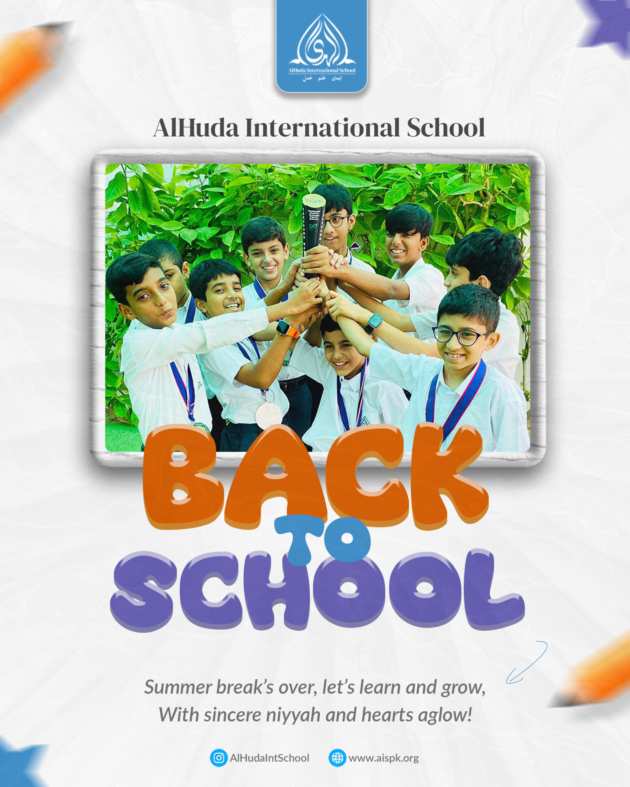 Back to School After Summer Break 2025-2026! - AlHuda International School