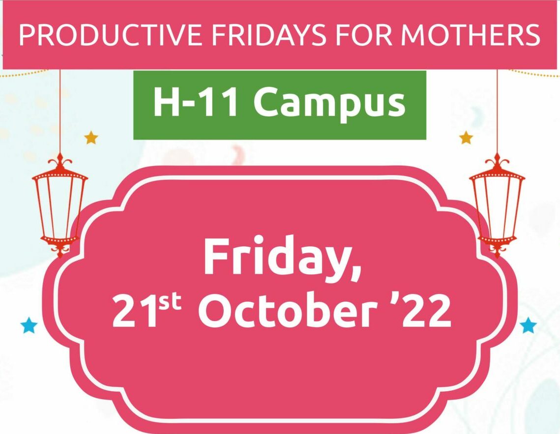 Productive Fridays | 21st October 2022 - AlHuda International School