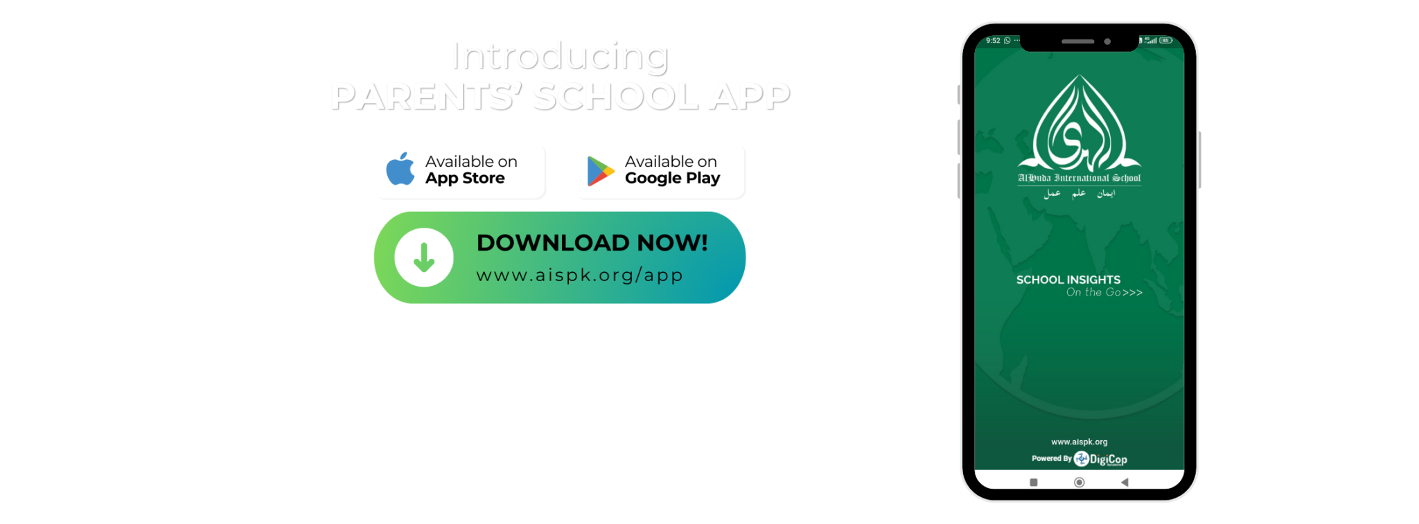 Parents' App - AlHuda International School