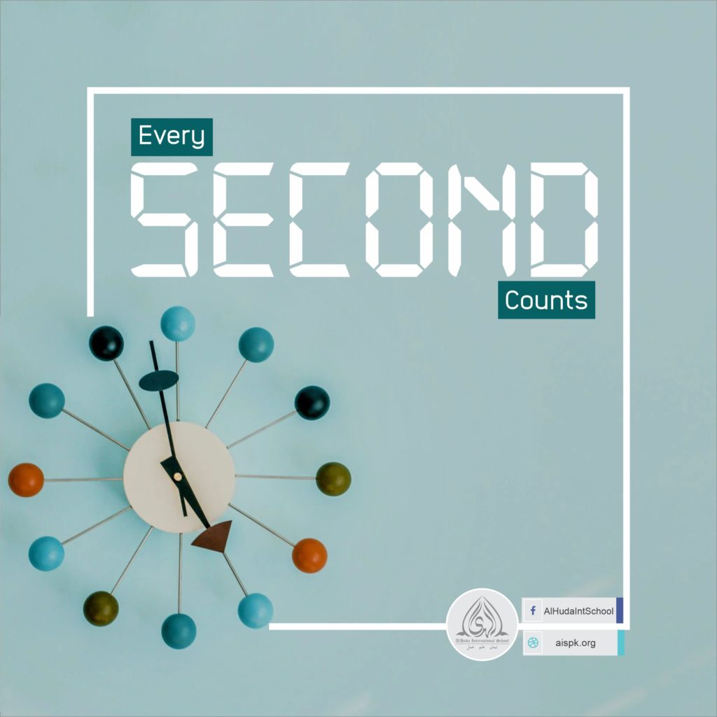 3. Every Second Counts - AlHuda International School